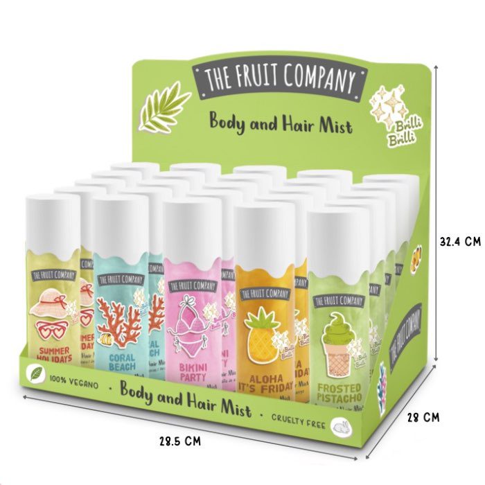 Body and Hair Mist The Fruit Company - Muchomaquillaje.com